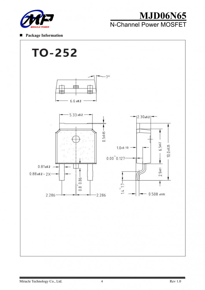 MJD06N65 datasheet page 4