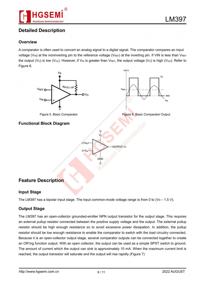 LM397M5/TR datasheet page 6