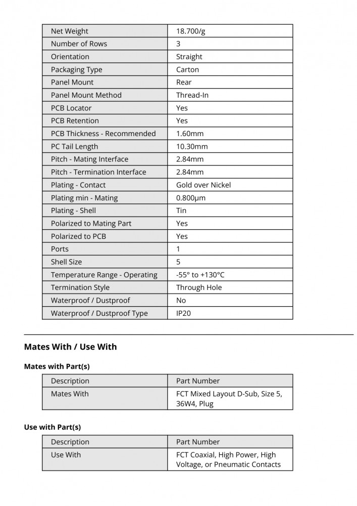 MOLEX 1731071007 technical drawing page 3