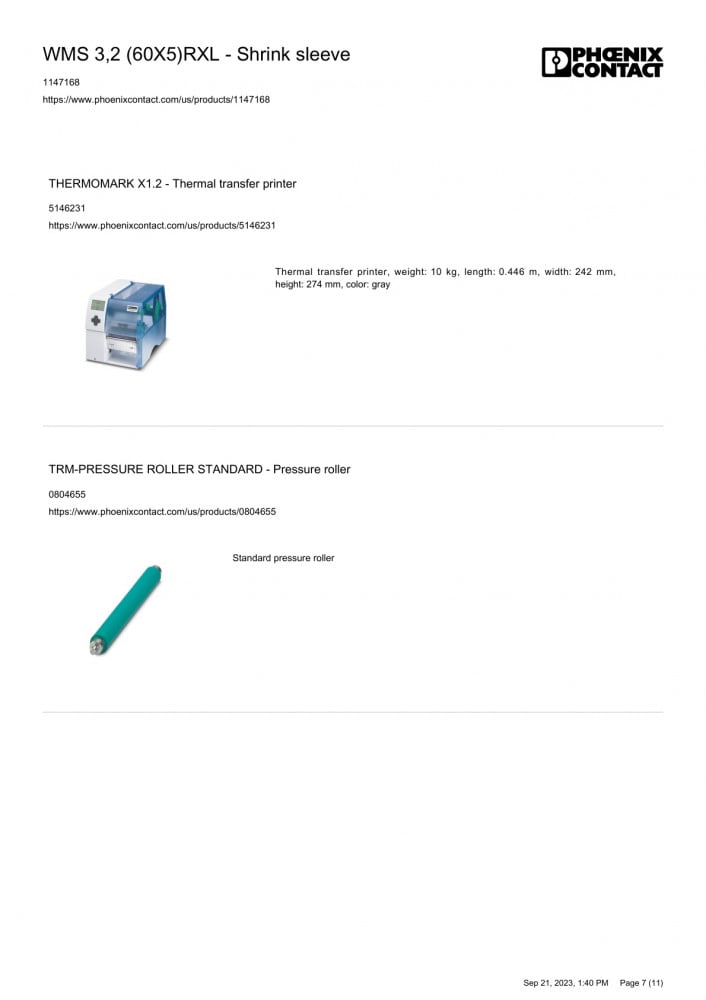 Phoenix Contact 1147168 document page 7