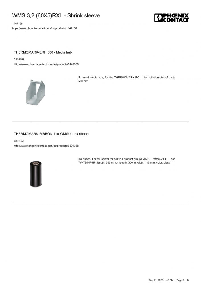 Phoenix Contact 1147168 document page 9