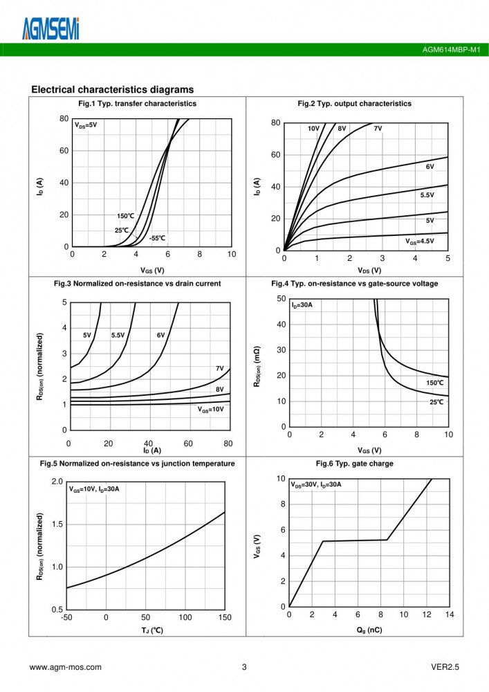 AGM614MBP-M1 datasheet page 3