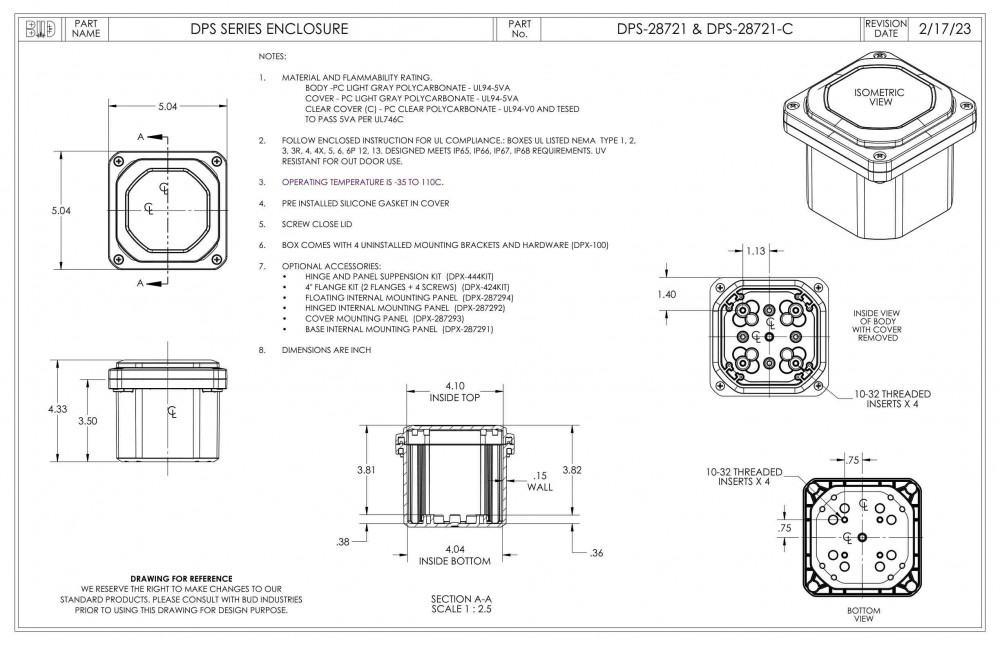 DPS-28721-C product documentation reference image