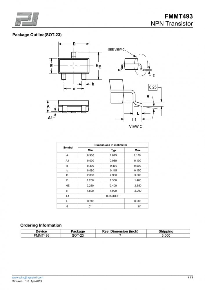 FMMT493 datasheet page 4