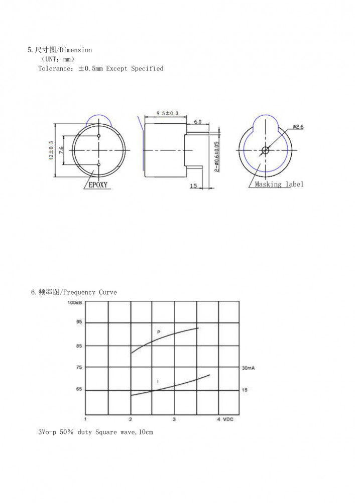 HYT-1203 IC specification page 4