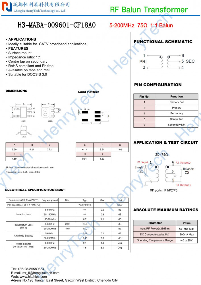 H3-MABA-009601-CF18A0 datasheet page 1
