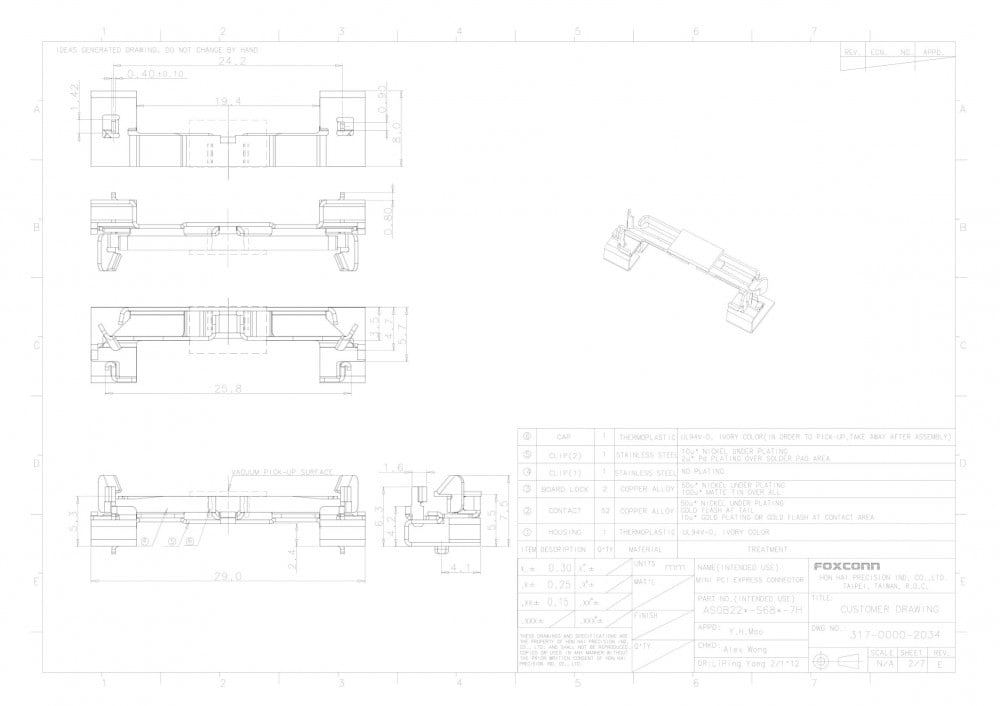 FOXCONN AS0B221-S68Q-7H drawing page 2