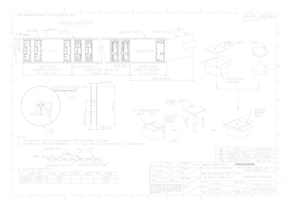 FOXCONN AS0B221-S68Q-7H drawing page 7