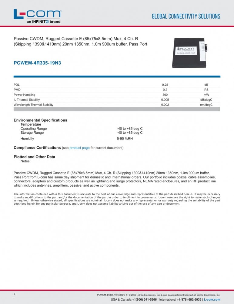 PCWEM-4R335-19N3 product documentation page 2