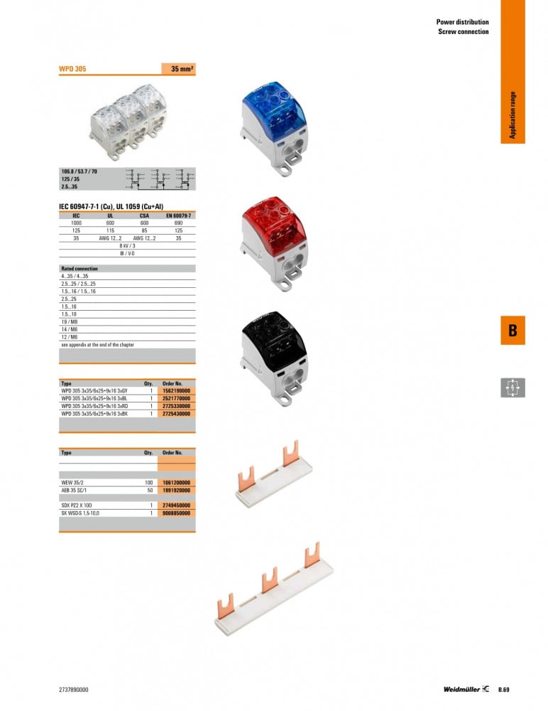 WEIDMULLER WPD 105 technical document page 6