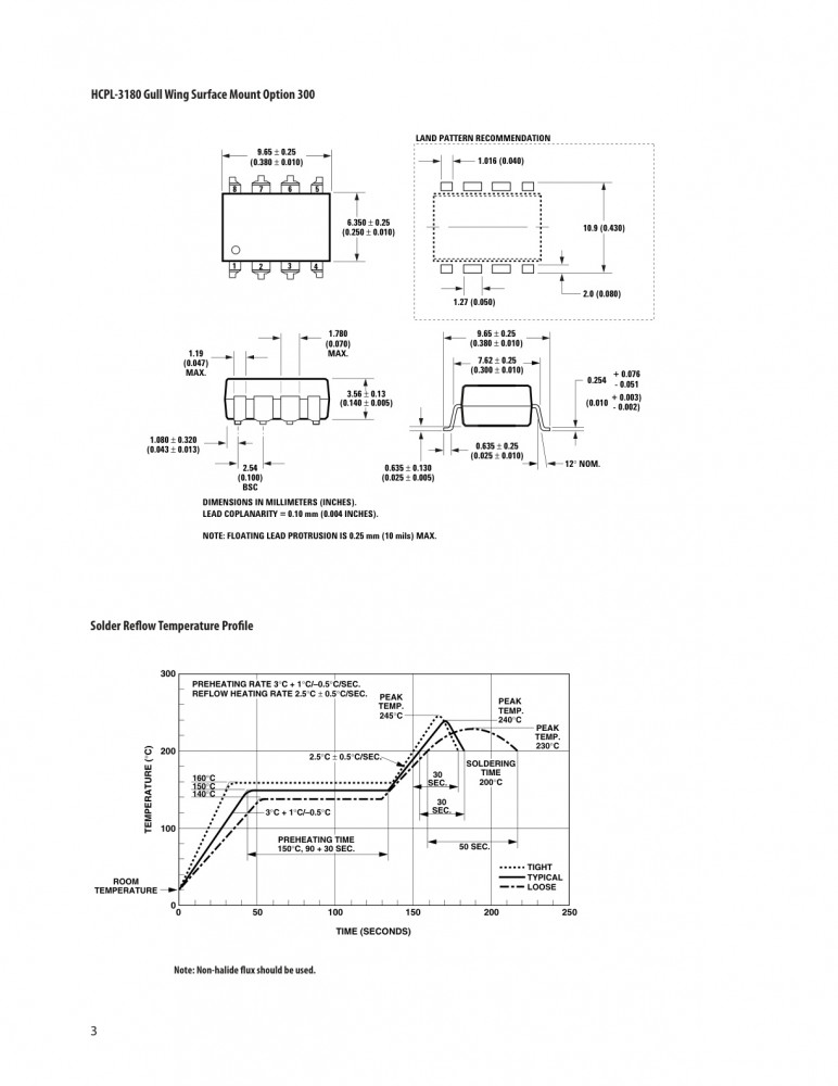 HCPL-3180 datasheet page 3