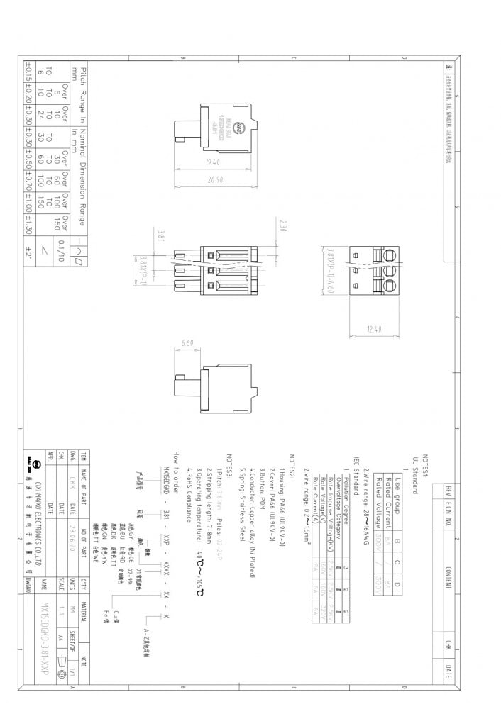 MX15EDGKD-3.81-07P-GN01-Cu-A technical drawing preview