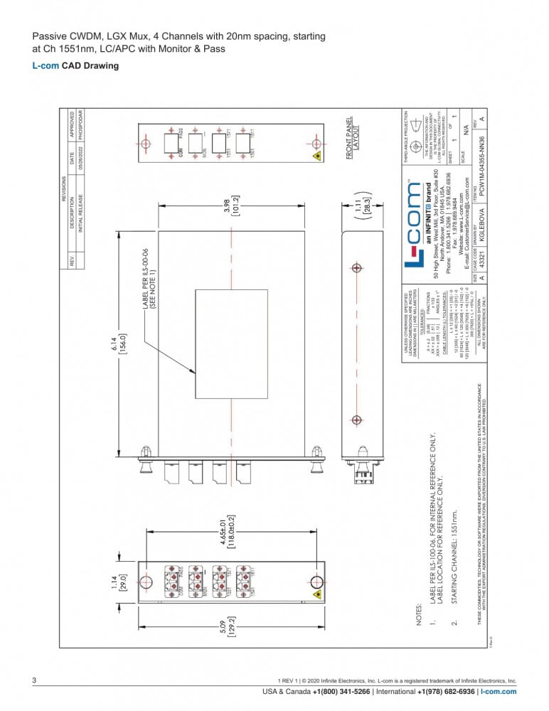 PCW1M-04355-NN36 technical document page 3