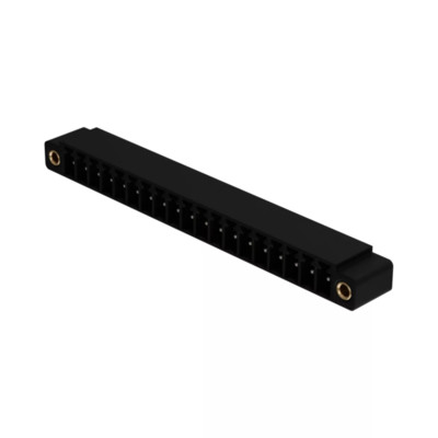 3.50mm Pitch Eurostyle Right-Angle PCB Header, with Threaded Retention Inserts, 19 Circuits for sale