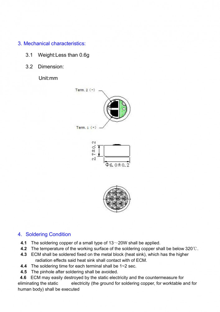 INGHAi specification approval document page 3