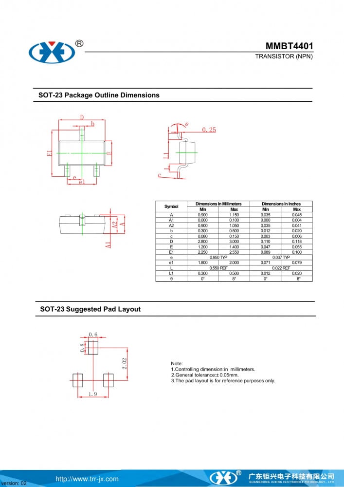 MMBT4401 2X datasheet page 3