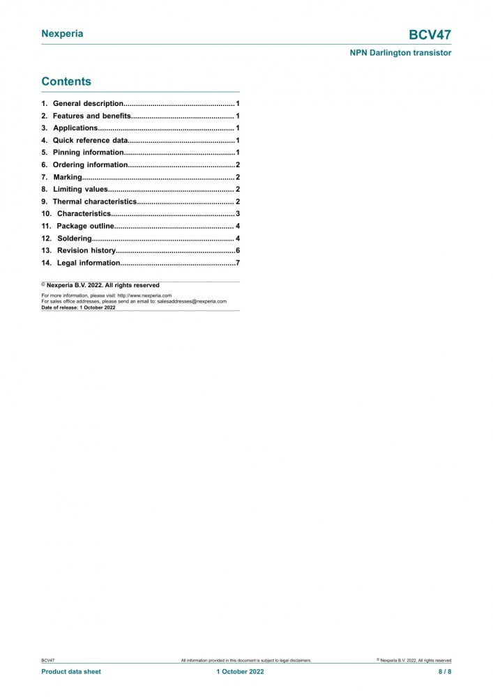 BCV47 datasheet page 8