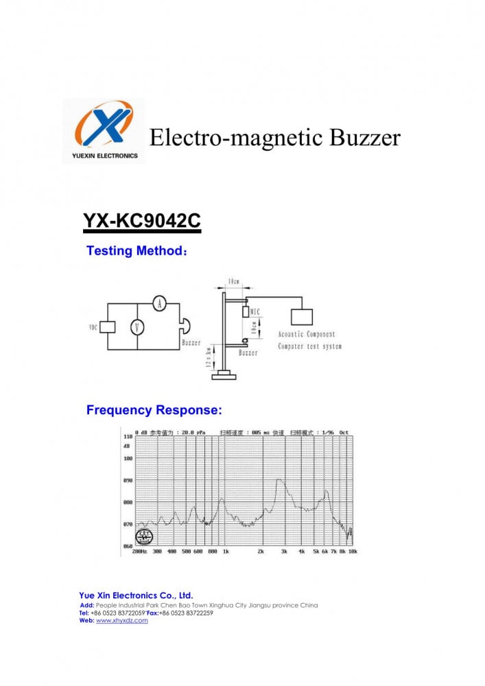 YX-KC9042 approval sheet page 3