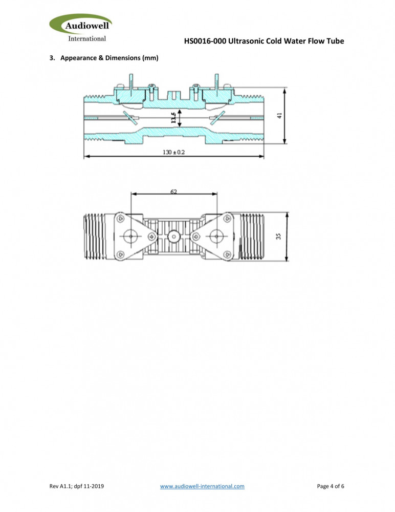 HS0016-000 technical document page 4