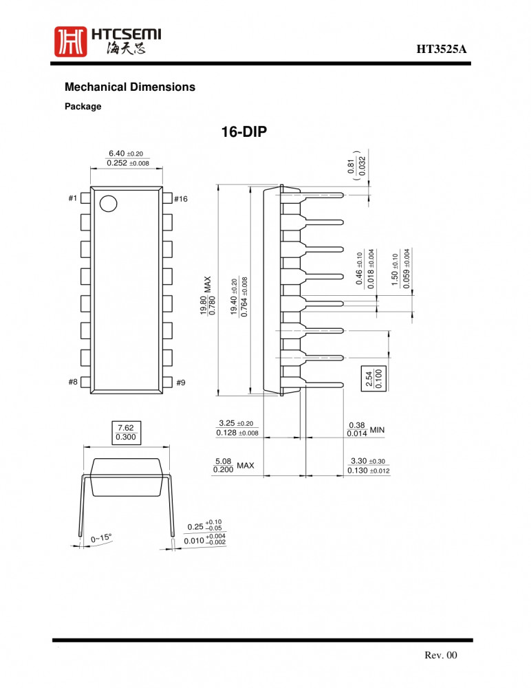 HT3525ARWZ datasheet page 5