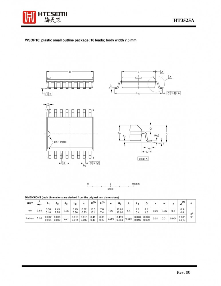 HT3525ARWZ datasheet page 6