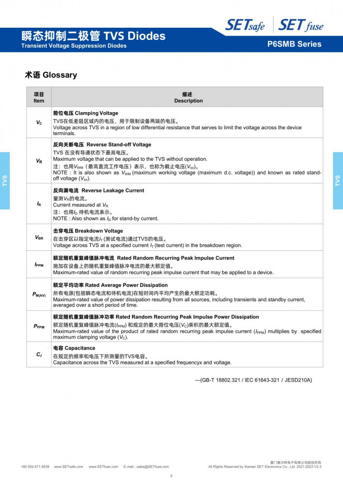 P6SMB series datasheet page 5