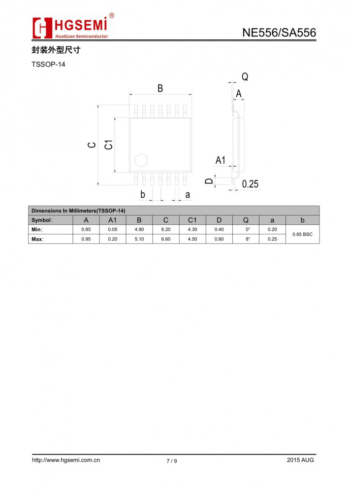 NE556N datasheet page 7
