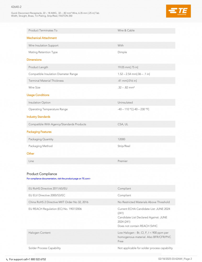 42640-2 technical document page 2