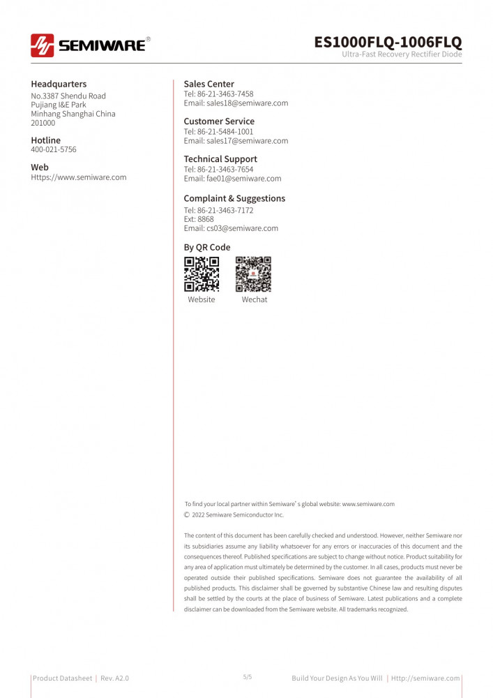 ES1003FLQ datasheet page 5
