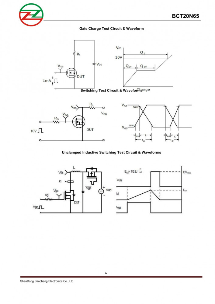 BCT20N65 datasheet page 6