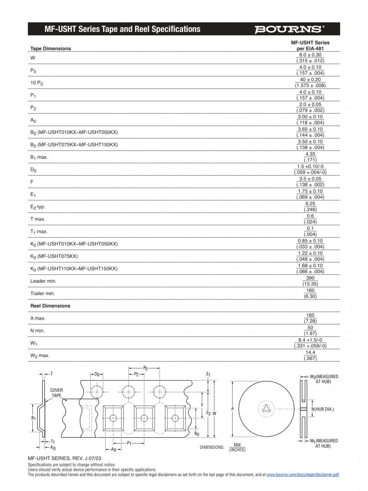 MF-USHT035KX-2 datasheet page 5