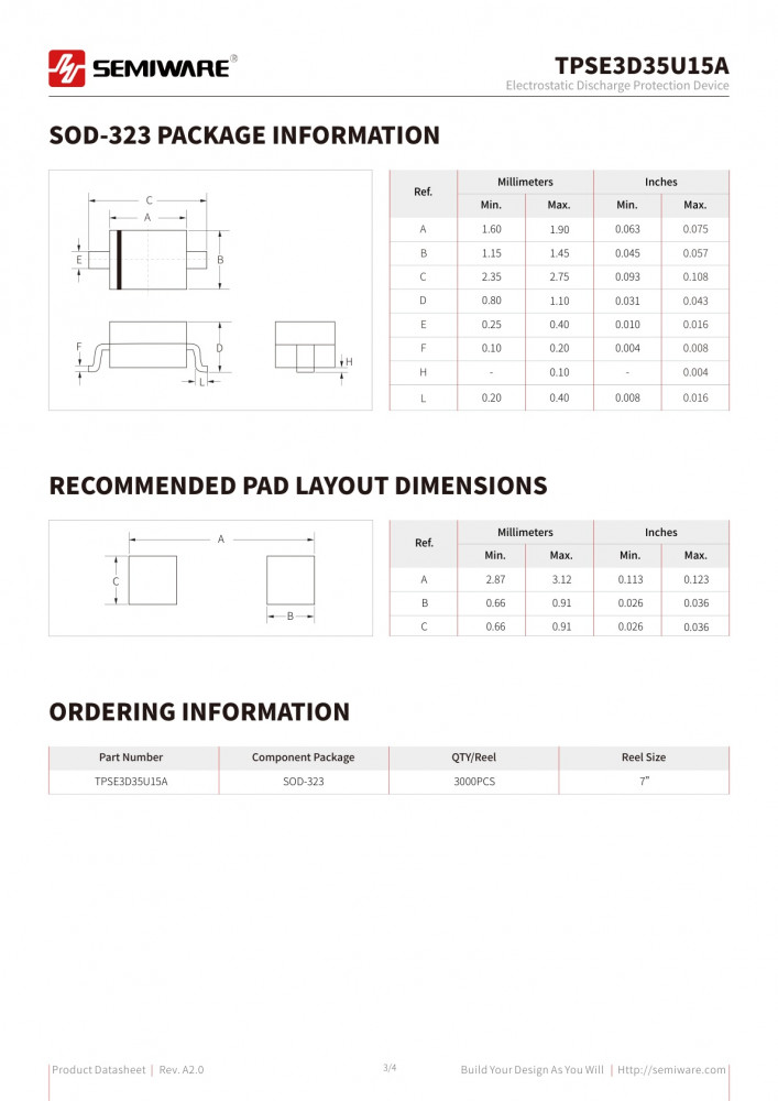 TPSE3D35U15A datasheet page 3