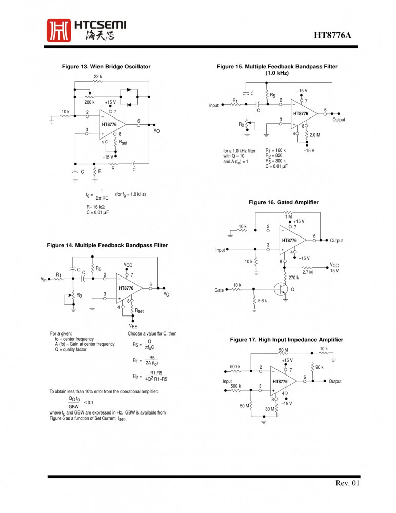 HT8776ARZ datasheet page 9