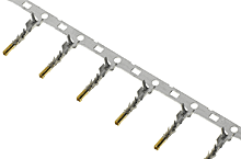 Compact Robot Connector Power Crimp Pin, Lead Free, Chain