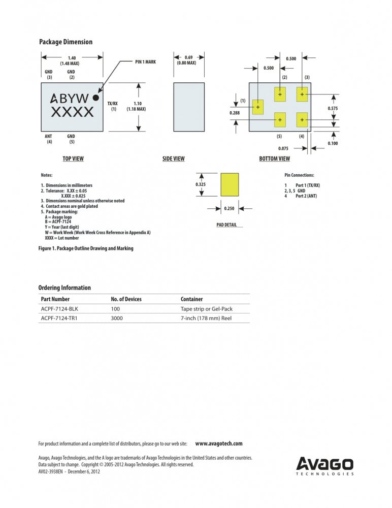 ACPF-7124 technical document page 2