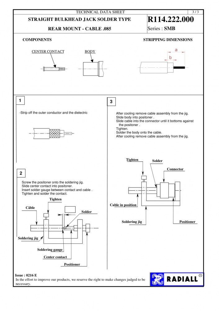 R114222000 product data sheet page 3