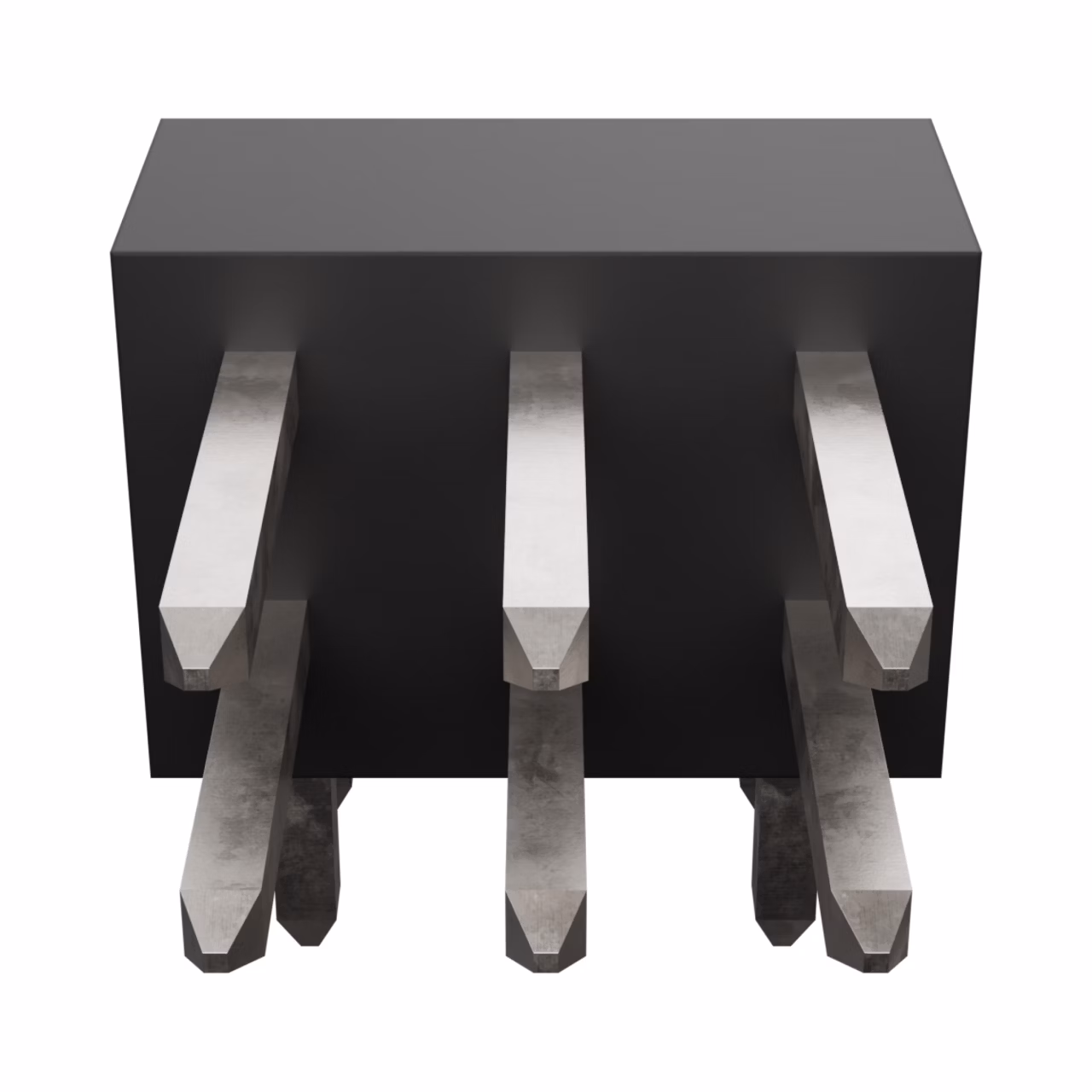 2.00mm Pitch Milli-Grid Header, Right-Angle, Through Hole, 6 Circuits, 2.54µm Tin (Sn) Plating, Mating Pin Length 4.00mm, Tail Length 2.60mm, Tray, Lead-Free for sale
