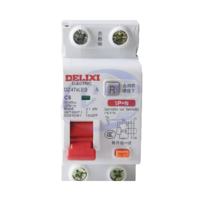 Delixi Electric DZ47SLESR1C50A Miniature Residual Current Circuit Breaker