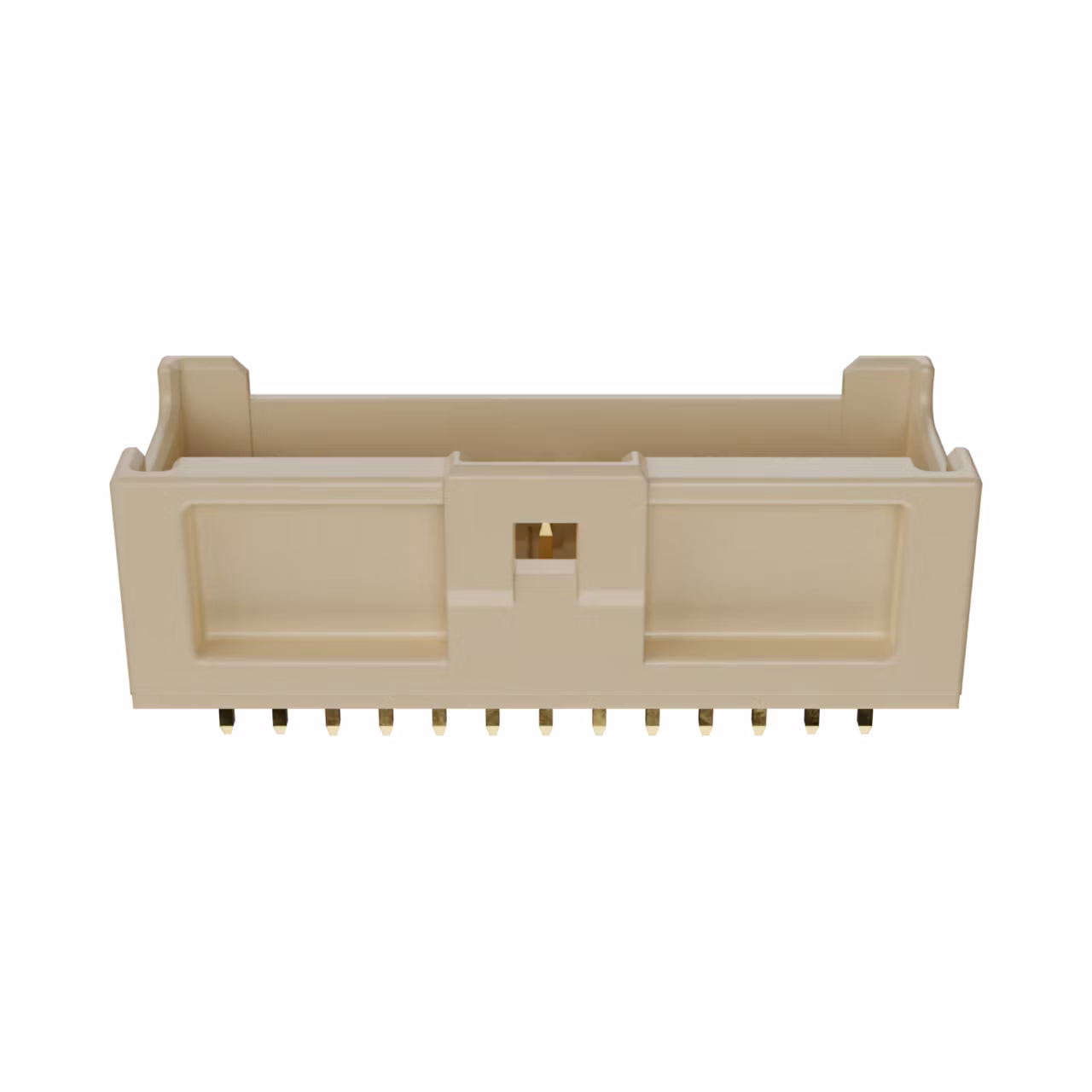 MicroClasp Vertical Header, 2.00mm Pitch, Dual Row, Through Hole, Gold Flash (Au) Plating, 26 Circuits, without PCB Locator for sale