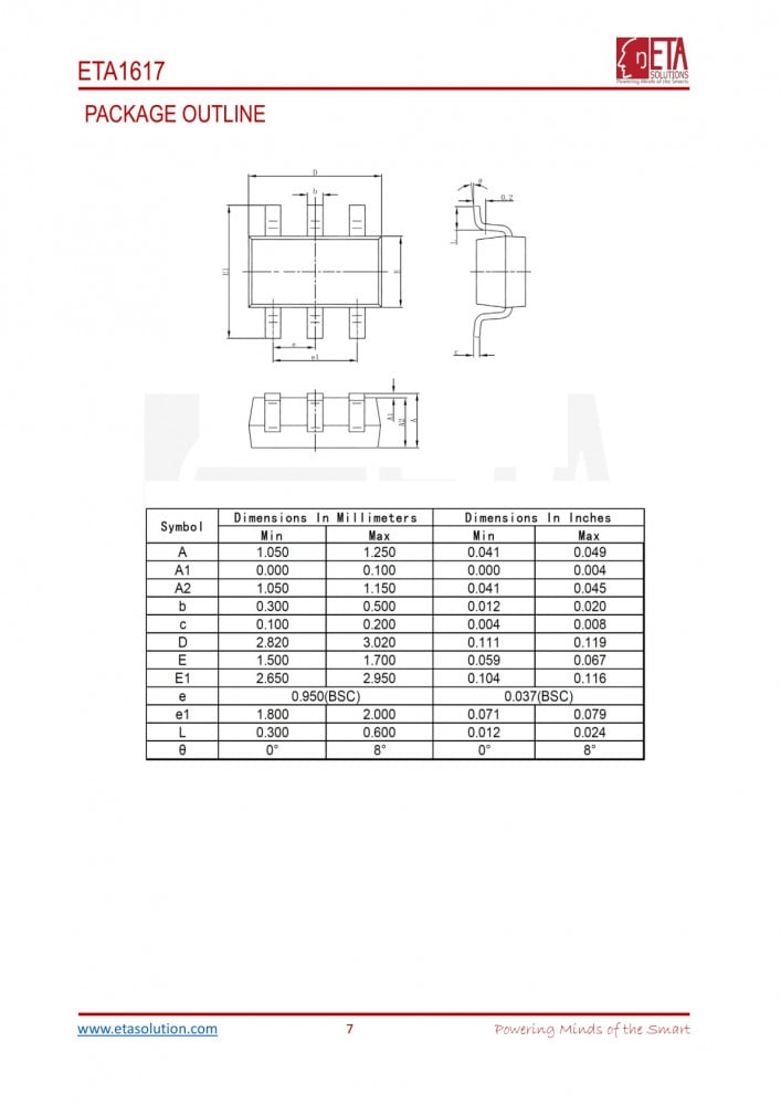 ETA1617S2G datasheet page 7