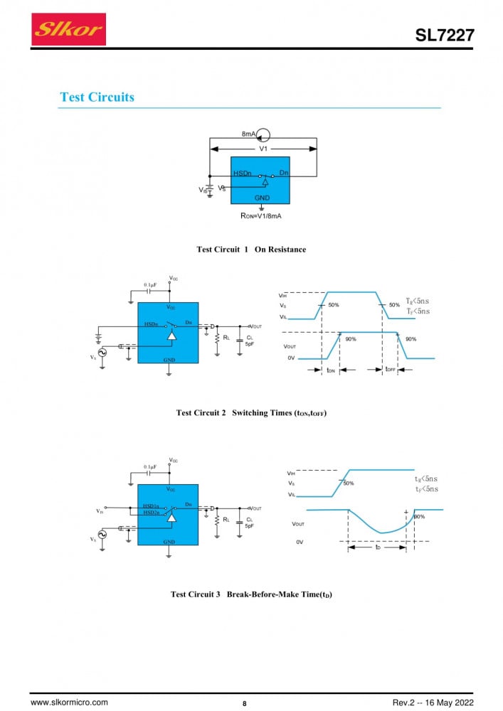 SL7227XF10 datasheet page 8