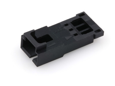 SL Wire-to-Wire Crimp Housing, Single Row, Free Hanging Plug with TPA Feature, 3 Circuits, Black for sale