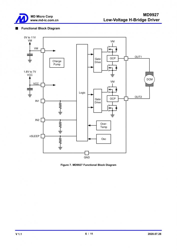 MD9927 datasheet page 6