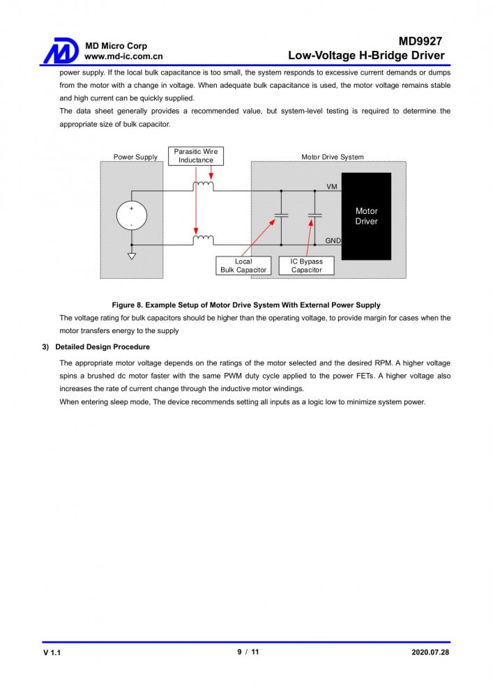 MD9927 datasheet page 9