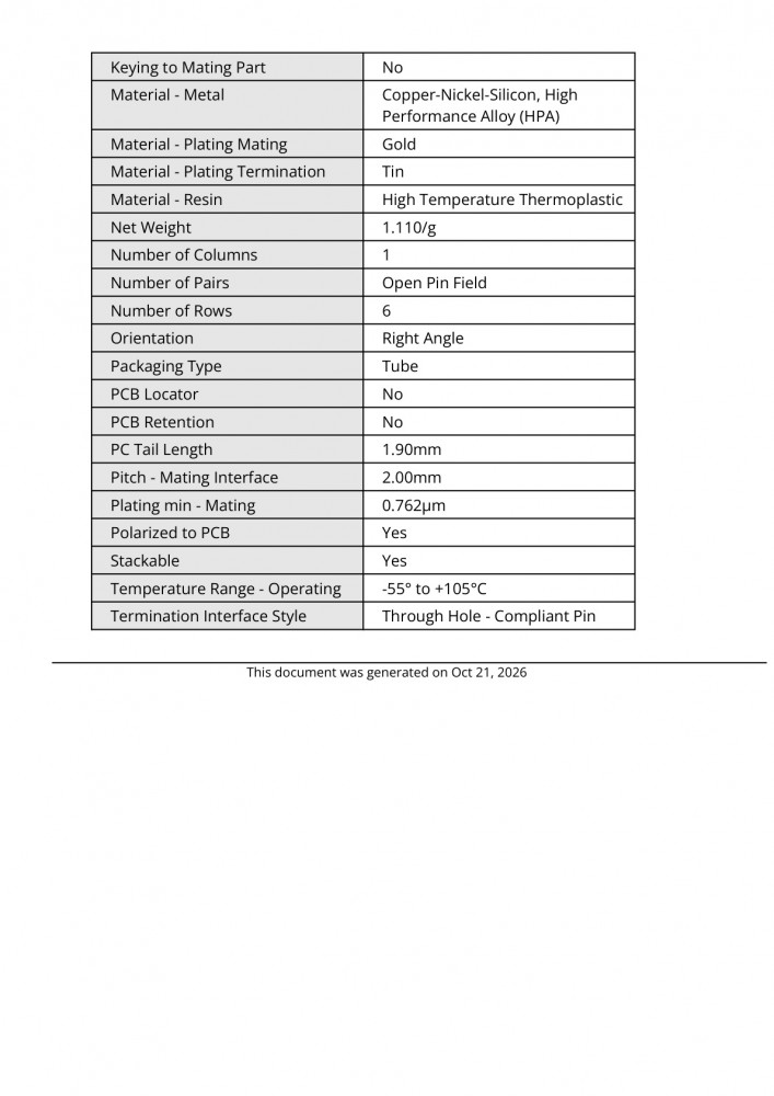 MOLEX product documentation image 3