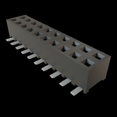 Samtec SLM-140-01-S-D Female Socket Header Receptacle