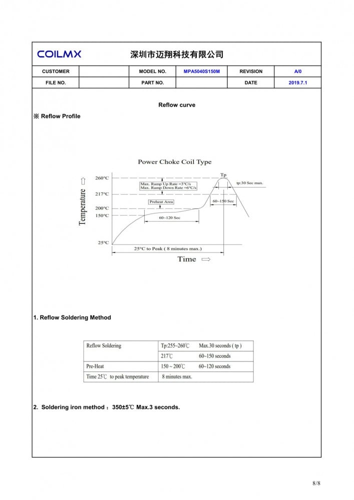 MPA5040S150M specification page 8