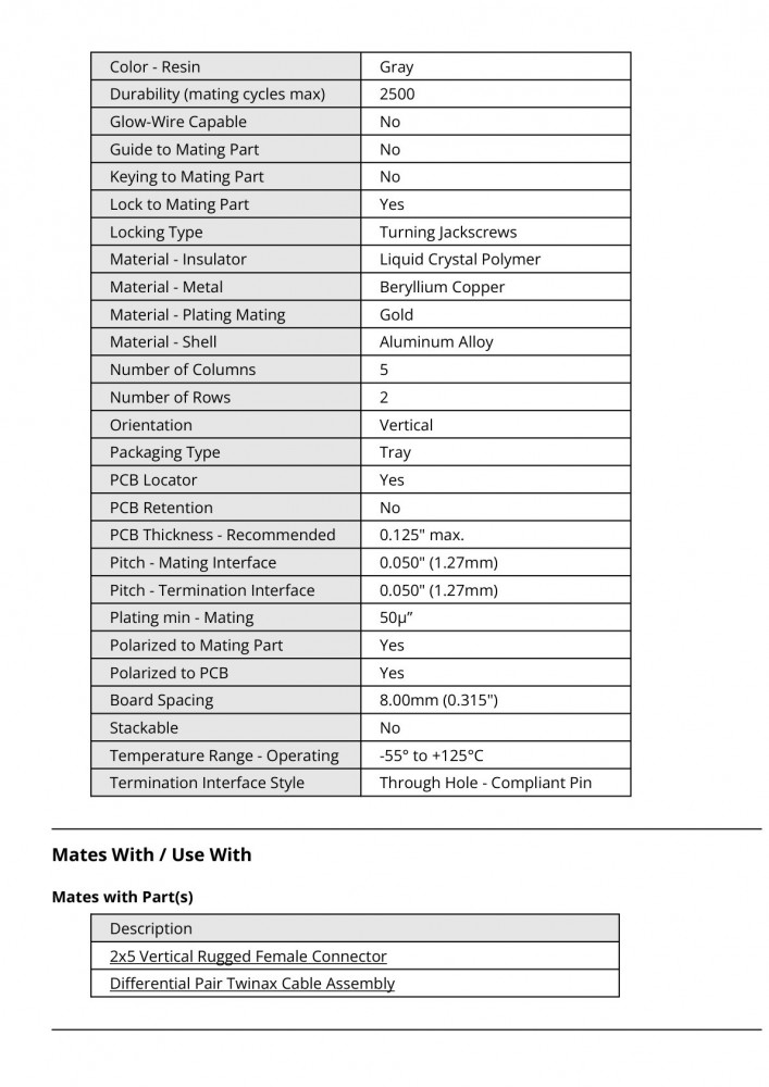 Product document preview, page 2