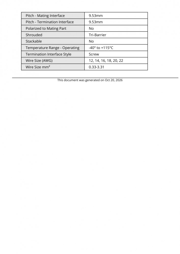 MOLEX 389390004 product document preview, page 3