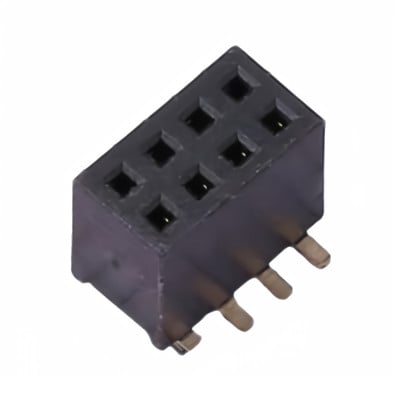 Megastar ZX-PM1.27-1-4PU-W Female Socket Header Receptacle
